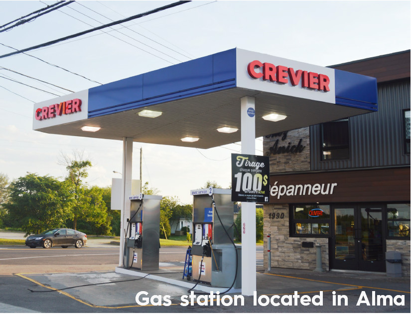 NEW BANNER FOR SEVEN CREVIER SERVICE STATIONS | Crevier Group